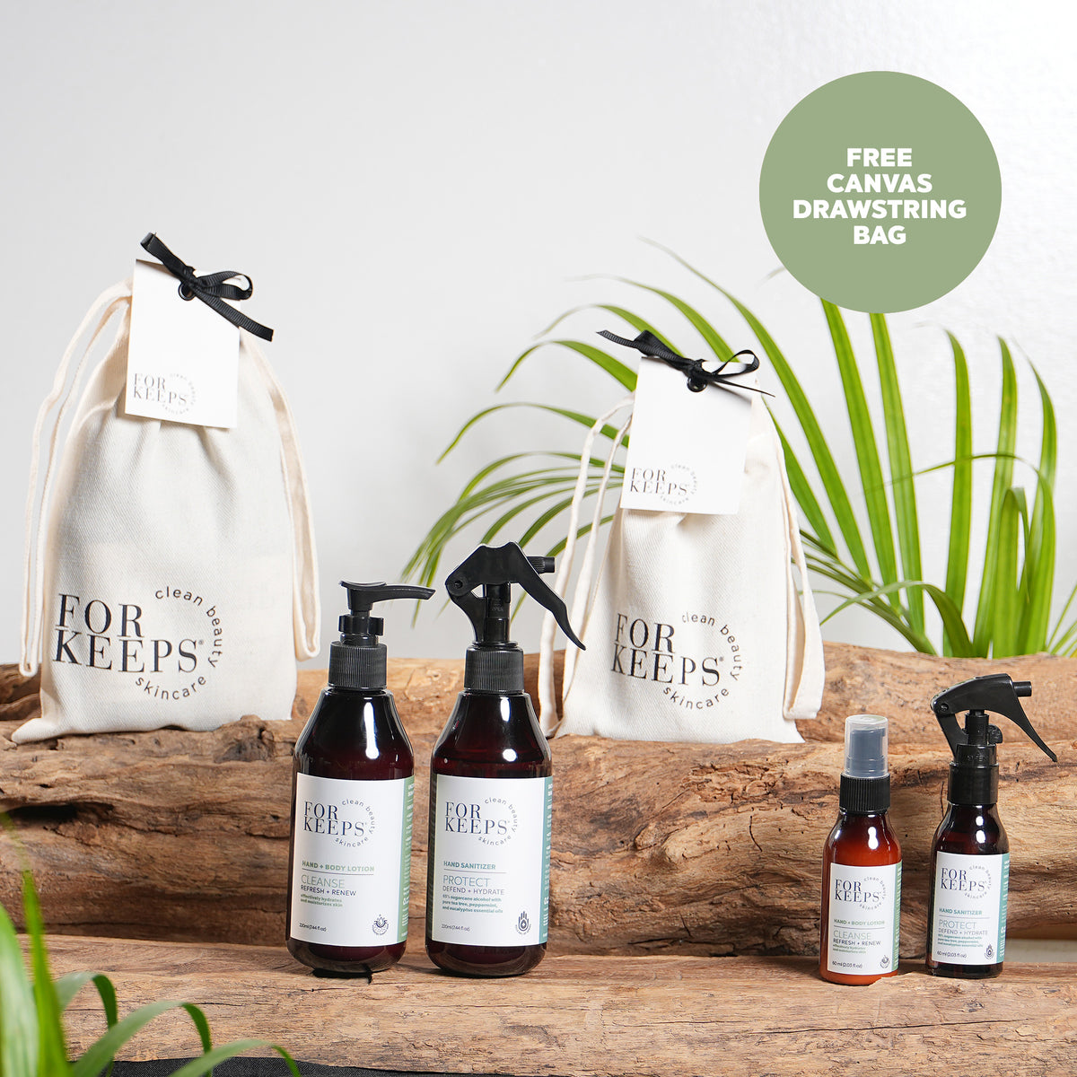 Canvas Duo D (Lotion + Sanitizer) | For Keeps Clean Beauty – For Keeps ...